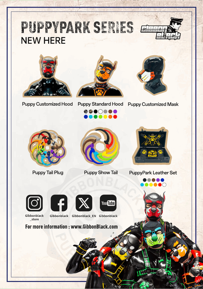 GibbonBlack雄犬系列狗头定制
